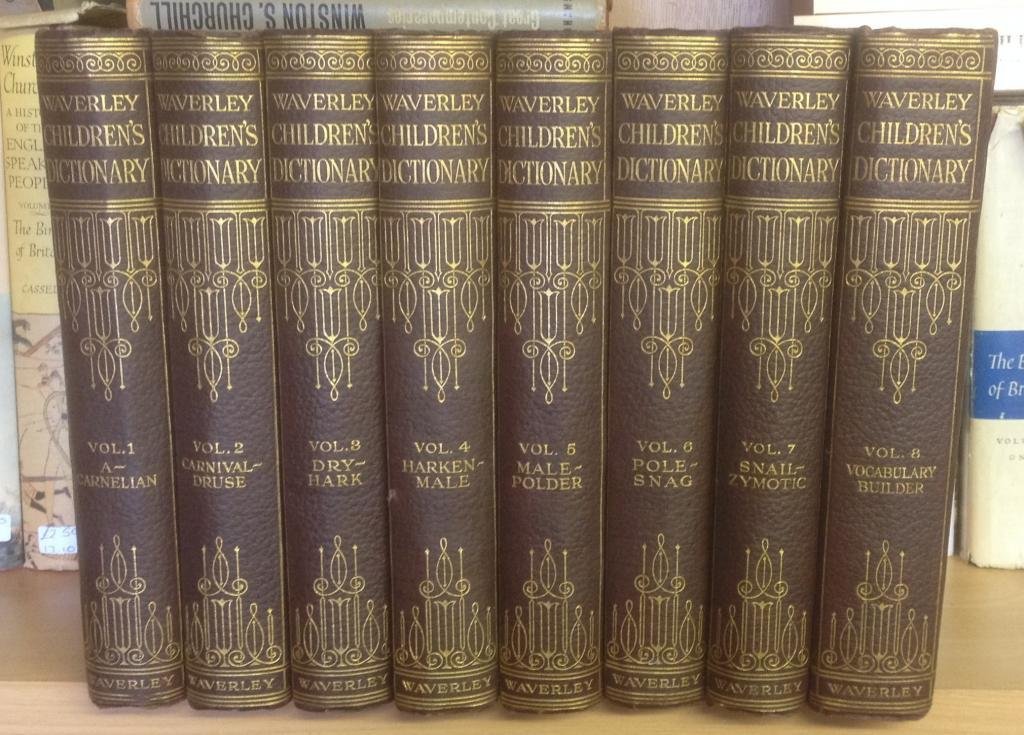 The Waverley Childrens Dictionary : Eight Volume Set: Harold Wheeler ...