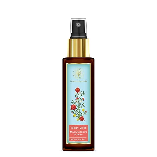 Forest Essentials Body Mist, Iced Pomegranate with Fresh Kerala Lime ...