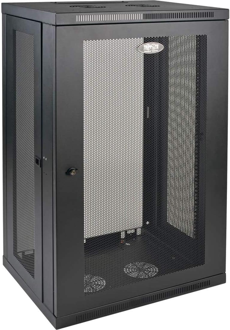 Amazon.com: Tripp Lite 21U Wall Mount Rack Enclosure Server Cabinet, 16 ...