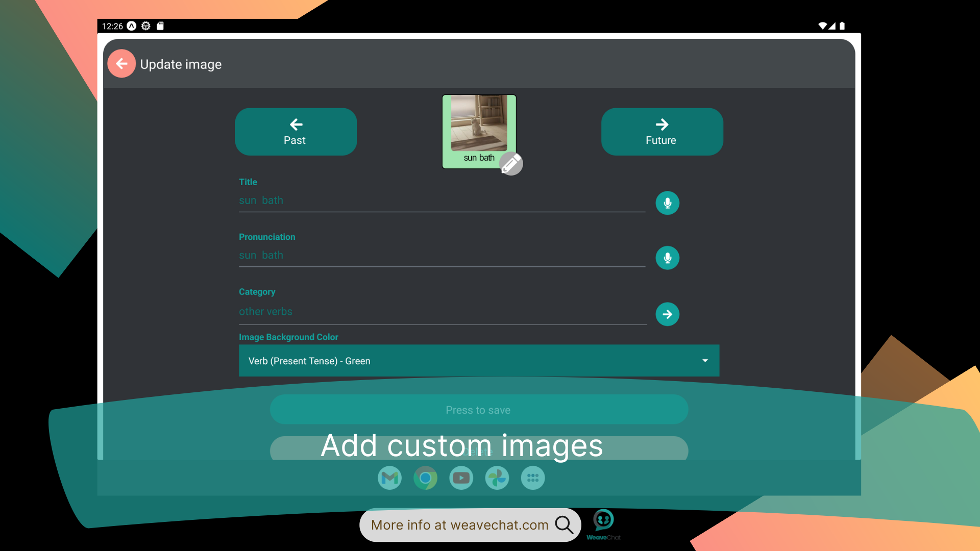 Weave Chat AAC - Dynamic, Customizable, & Free - App on the Amazon Appstore