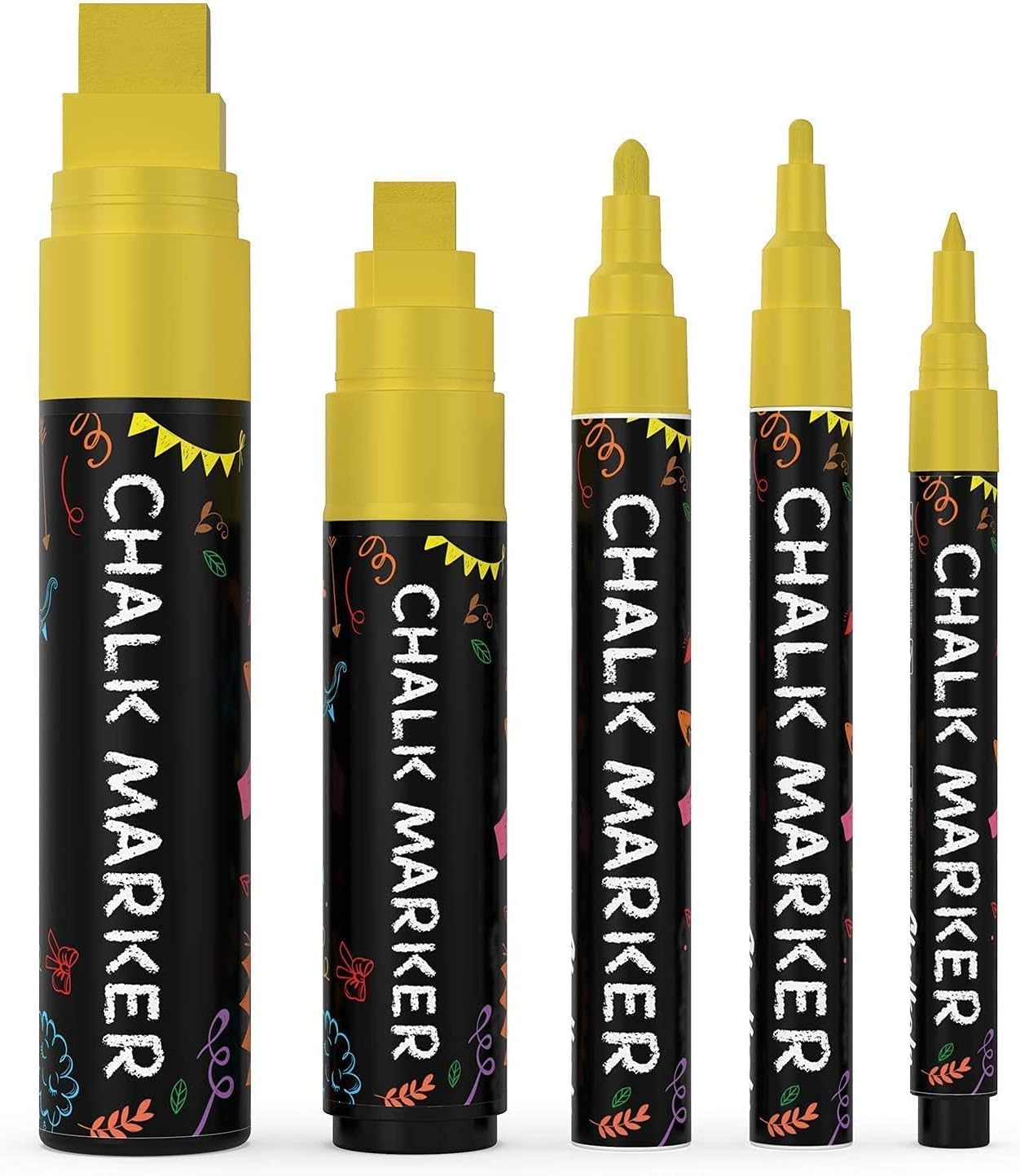 Amazon.com: Bistro Chalk Marker Chisel Tip - Gold
