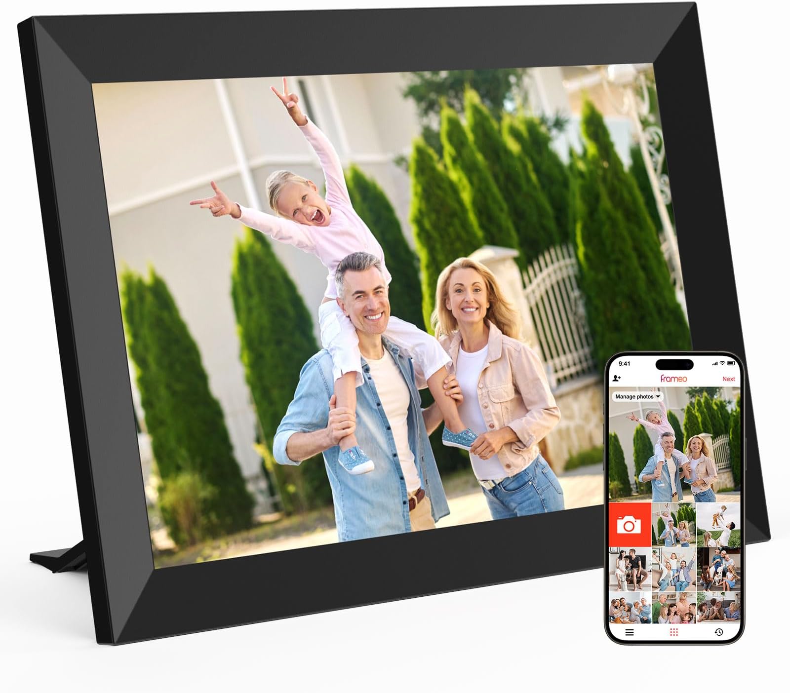 Amazon.com : Digital Photo Frame, 10.1 Inch Smart WiFi Electronic ...
