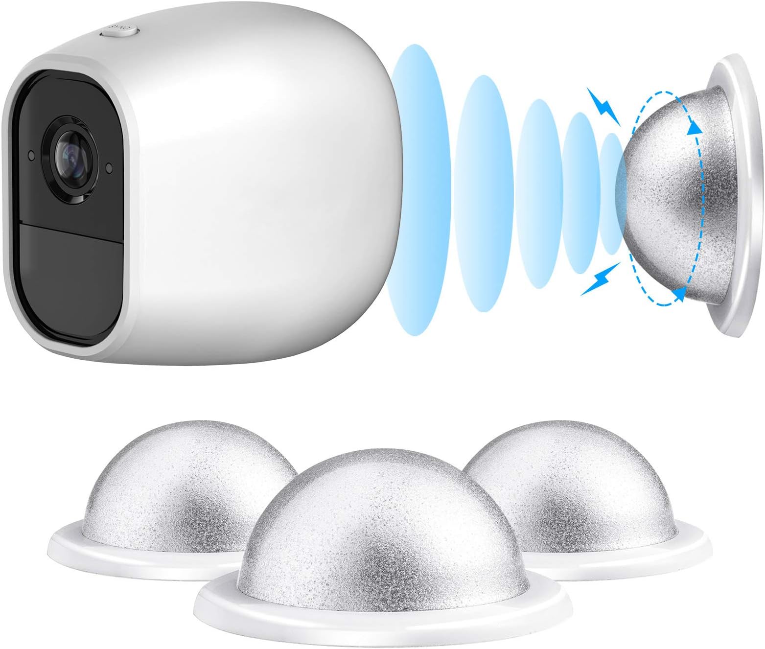 Amazon.com : Skylety 3 Pack Security Wall Mount, Metal Magnetic Mount ...