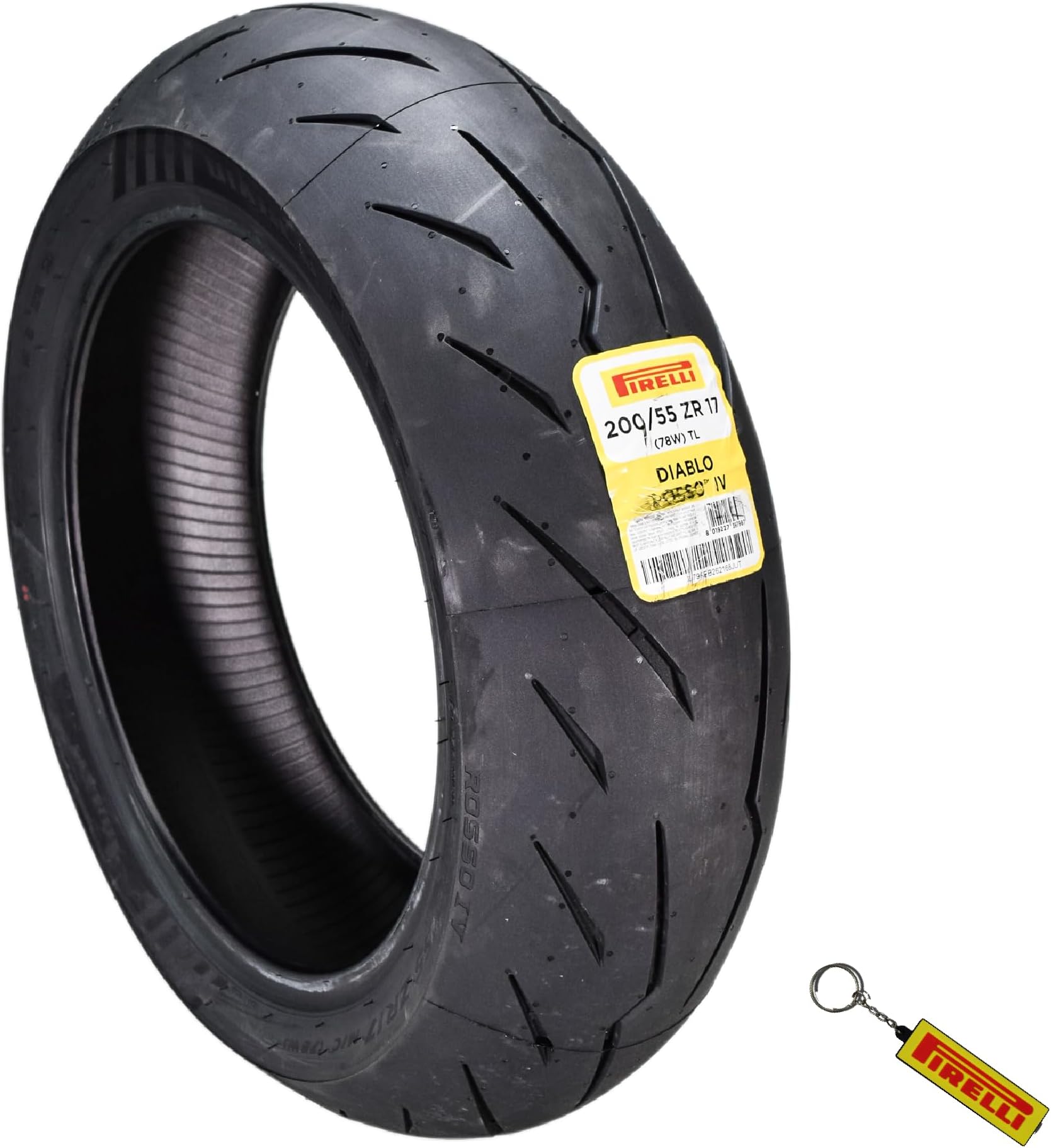 Amazon.com: Pirelli Diablo Rosso III 120/70ZR17 Front & 190/55ZR17 Rear ...