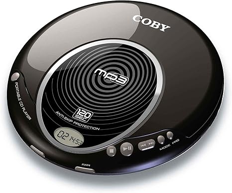 Amazon.com: Coby MPCD521 Personal MP3/CD Player with 120 Second Anti ...