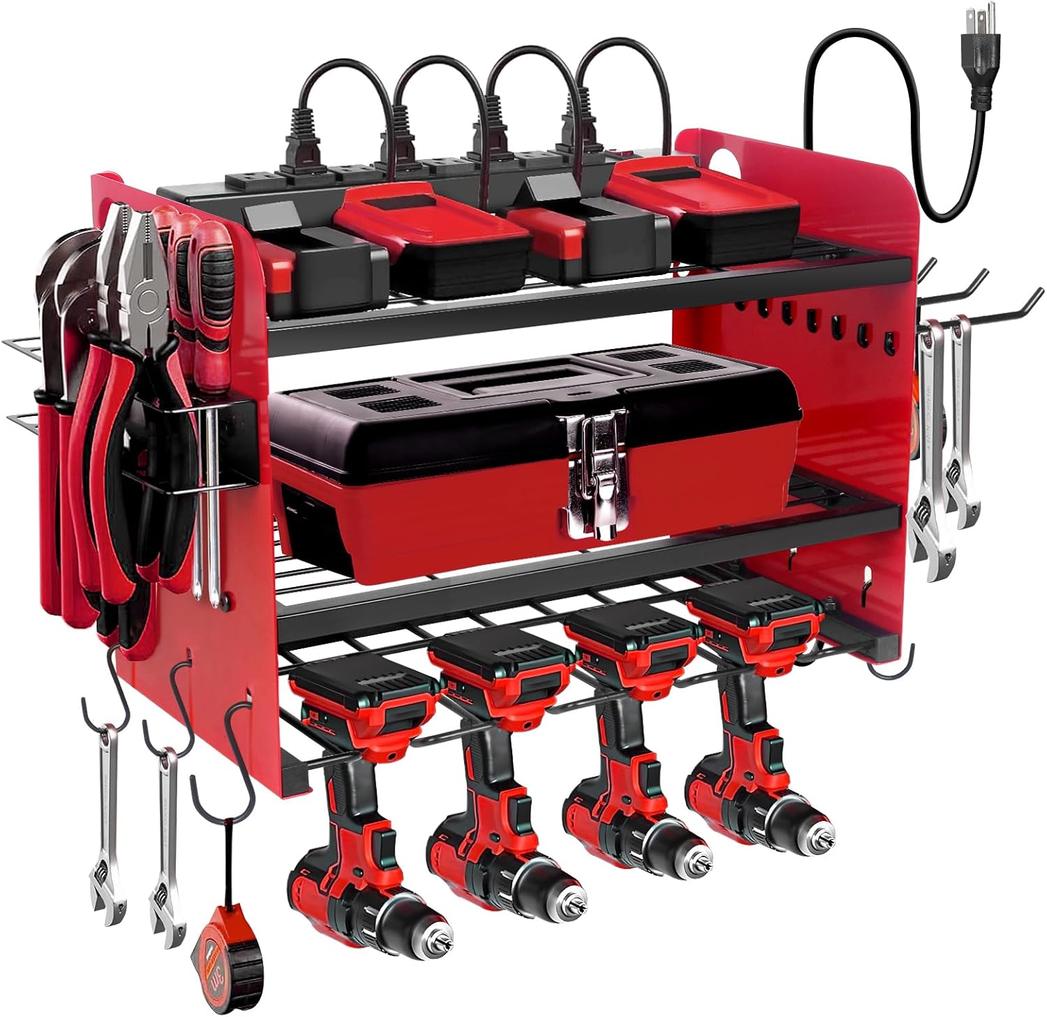 Amazon.com: NRCUWI Garden Power Tool Organizer, Heavy Duty Tools ...