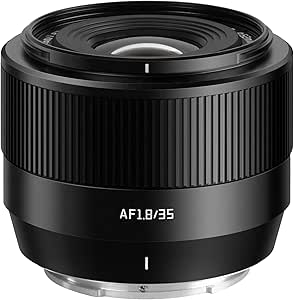 Amazon.com : TTArtisan AF 35mm F1.8 II Auto Focus Lens APS-C Compatible with Sony E-Mount ...
