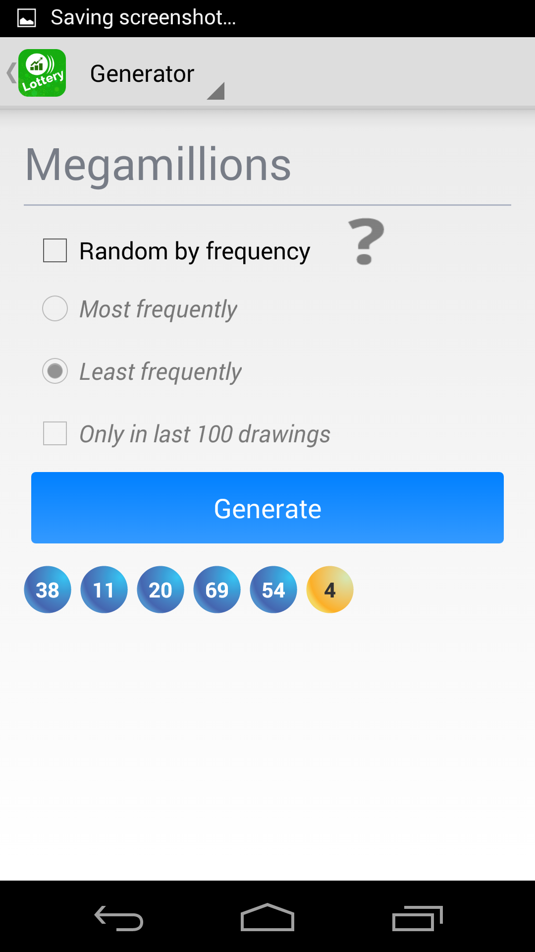 Lottery Assistant - App on the Amazon Appstore