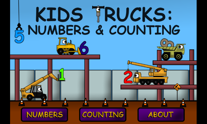 Kids Trucks: Numbers & Counting - App on Amazon Appstore