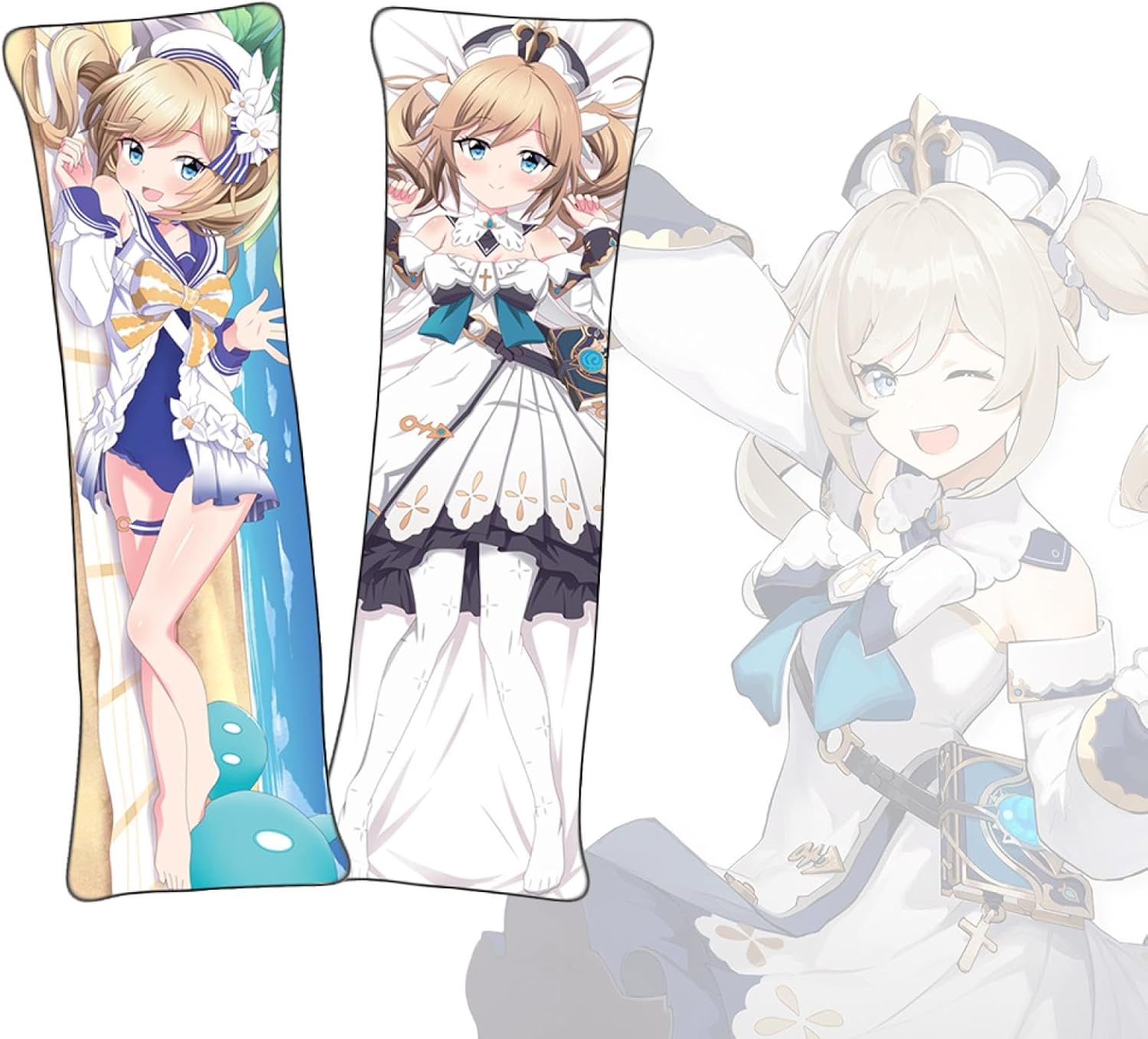 Dakimakura Genshin Impact Barbara Anime Body Pillow Dakimakura Short ...