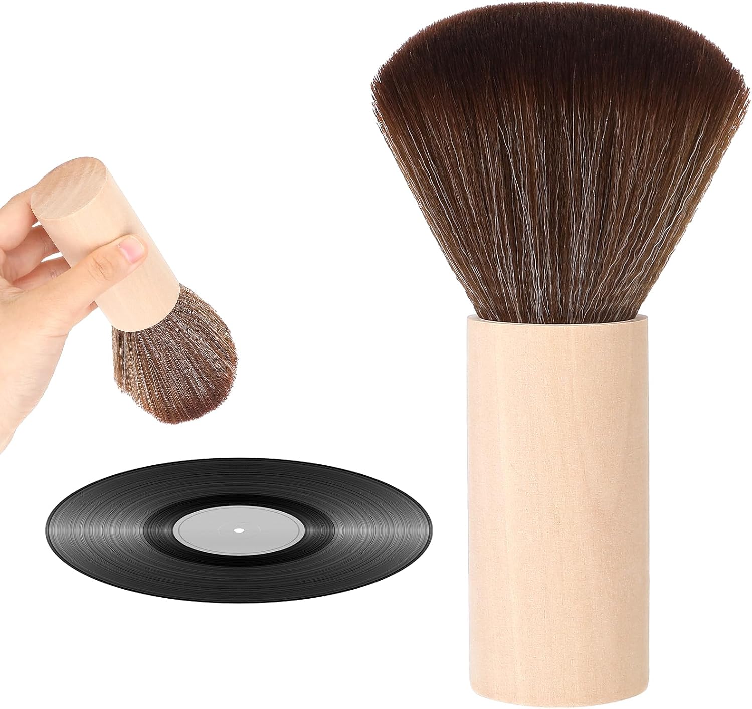Amazon.com: Vinyl Record Cleaning Brush, Vinyl Record Brush Anti Static, Vinyl Record Cleaner ...