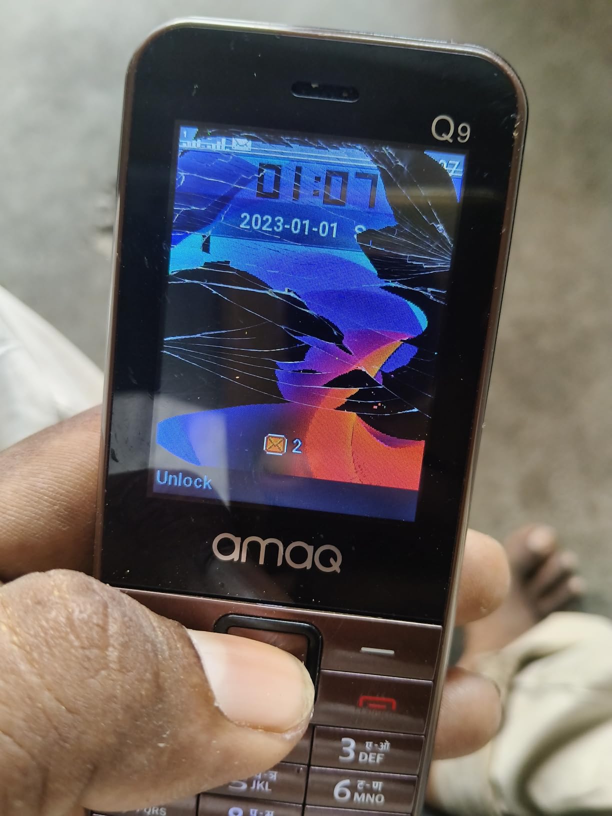 Amaq Q9 Basic Mobile Phone|2.4-inch Display|3000 mAh Battery|Dual SIM ...