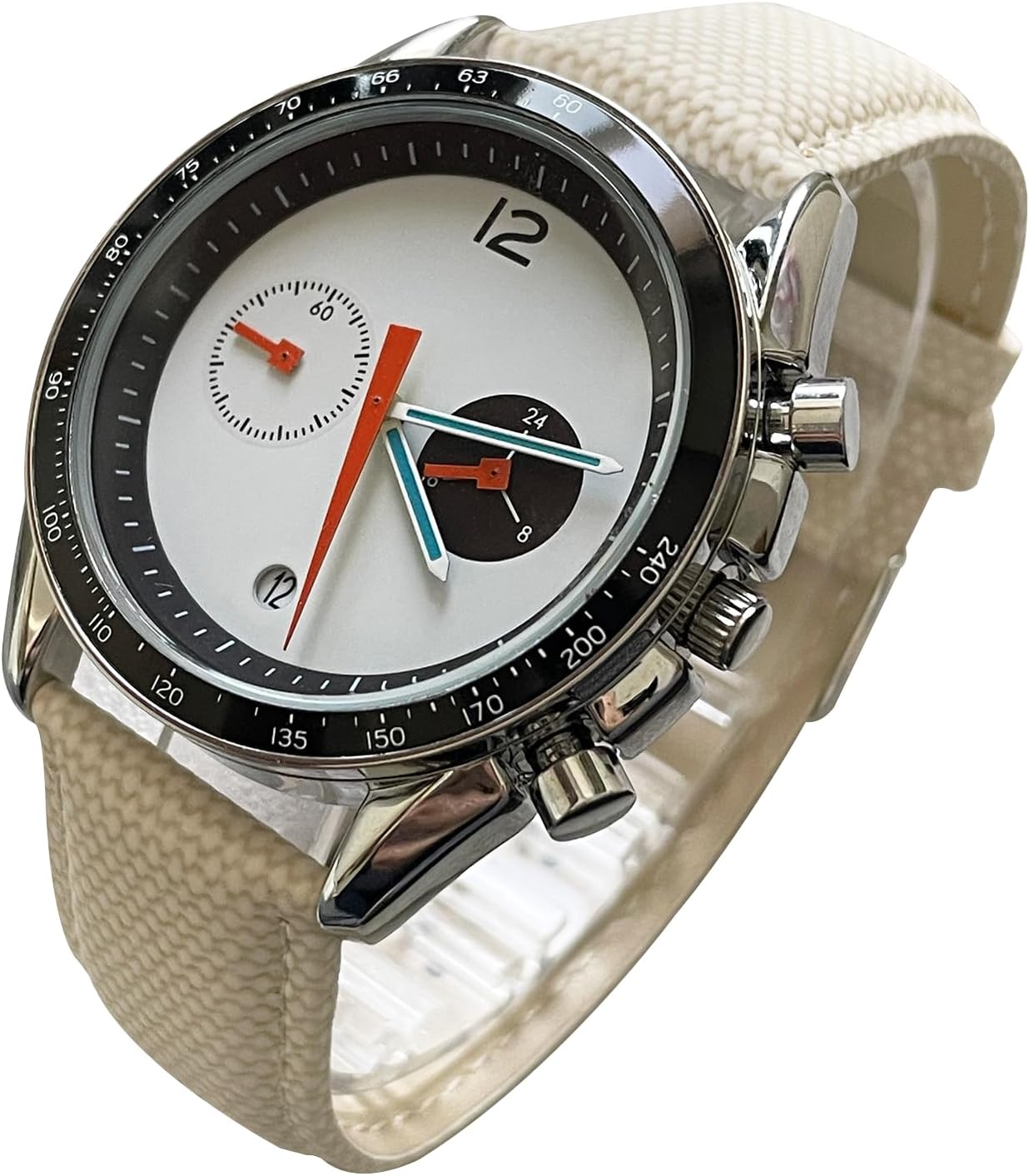 CILOA - Reloj de lectura fácil para hombre, impermeable, luminoso ...