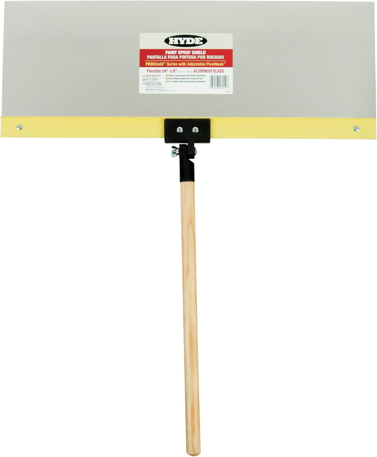 Hyde Tools 28010 Pro Flexible Aluminum Shield, 24 x 9" - Putty Knives ...