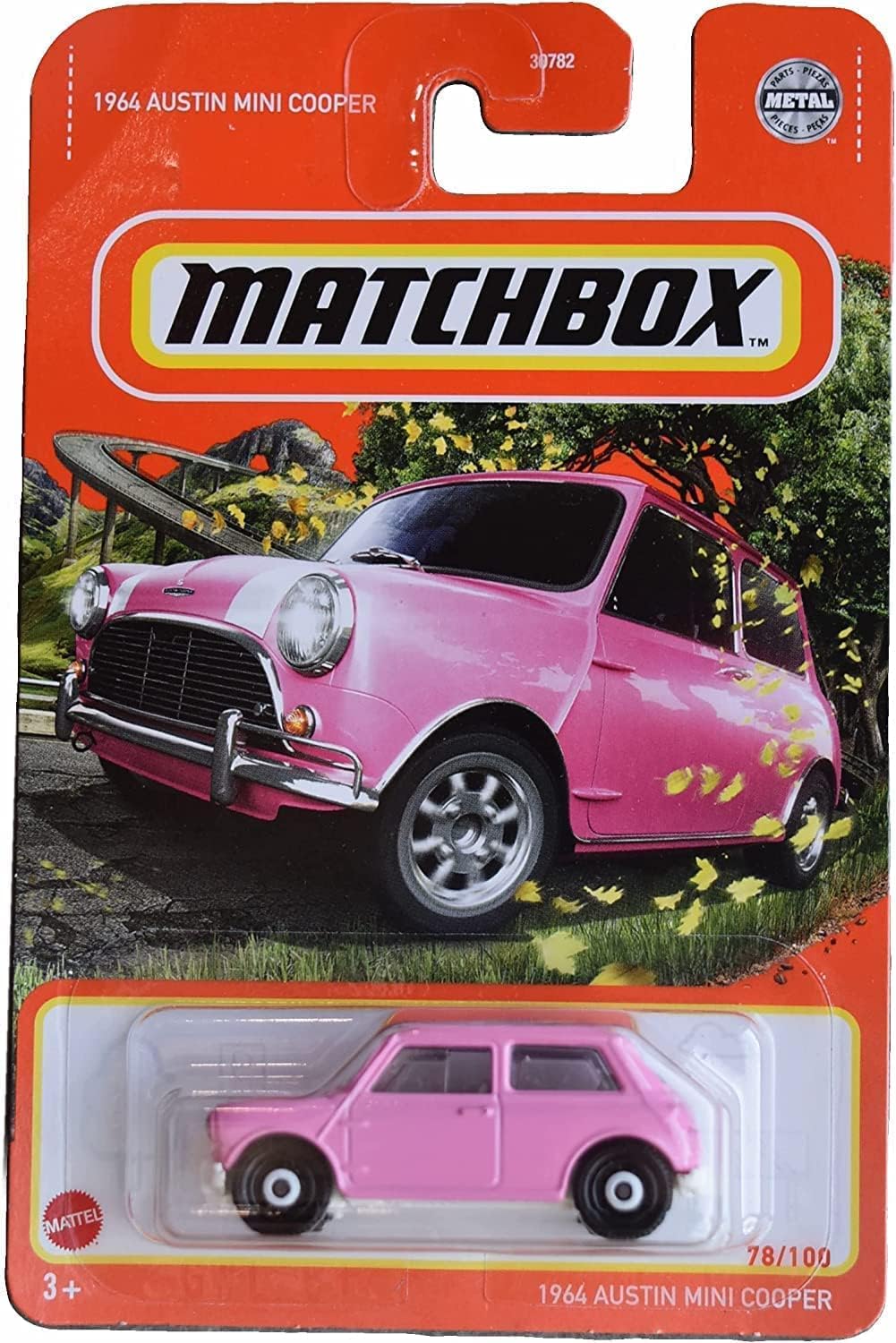 Matchbox 1964 Austin Mini Cooper 78/100 [Pink] Serie 2022: Amazon.de ...