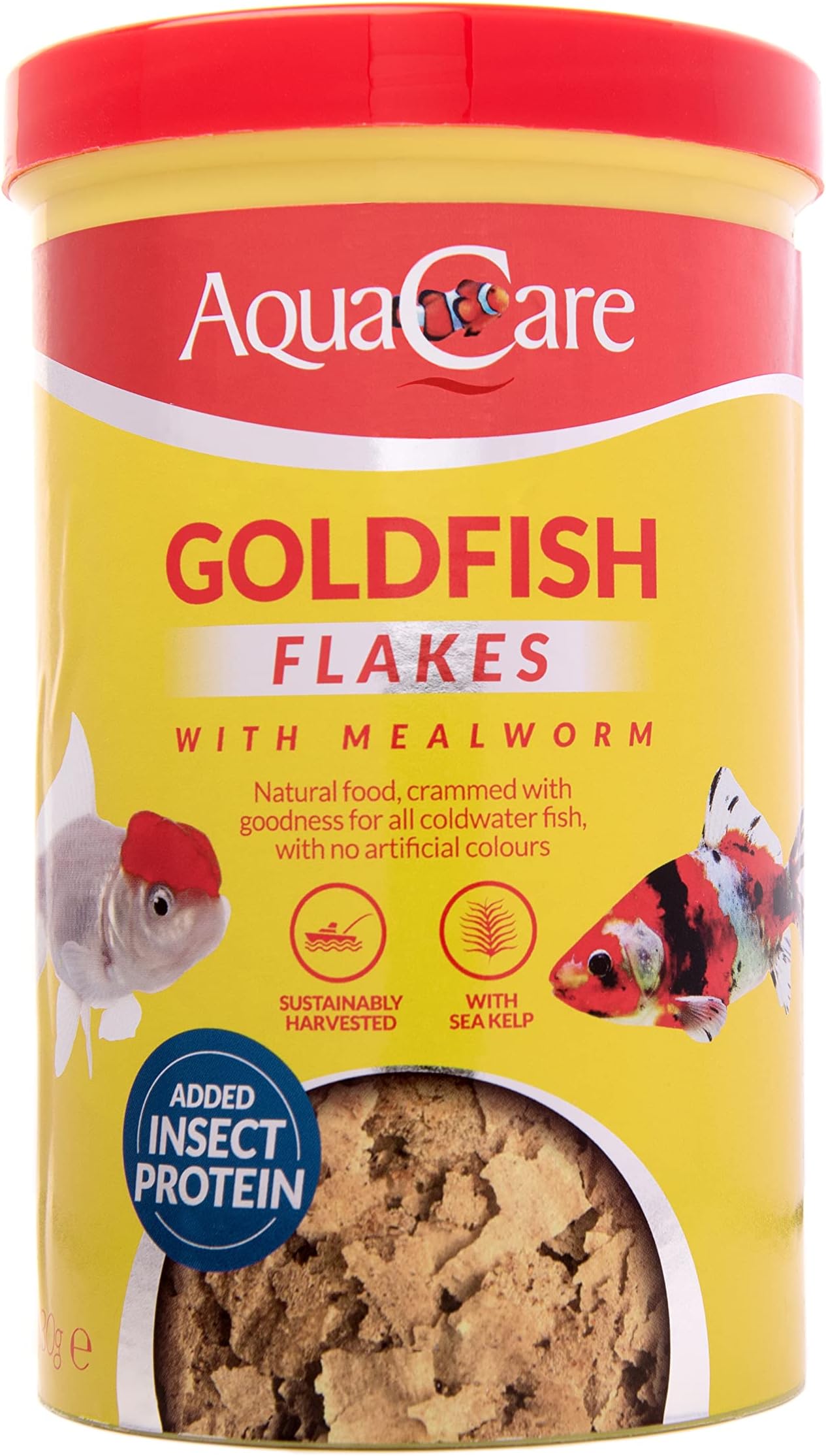Aqua Nutrition Goldfish Pond Flake Food (600g) - Premium Complete Feed ...
