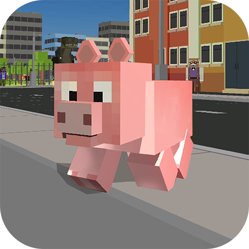 Blocky City Pig Simulator 3D:Amazon.com:Appstore for Android