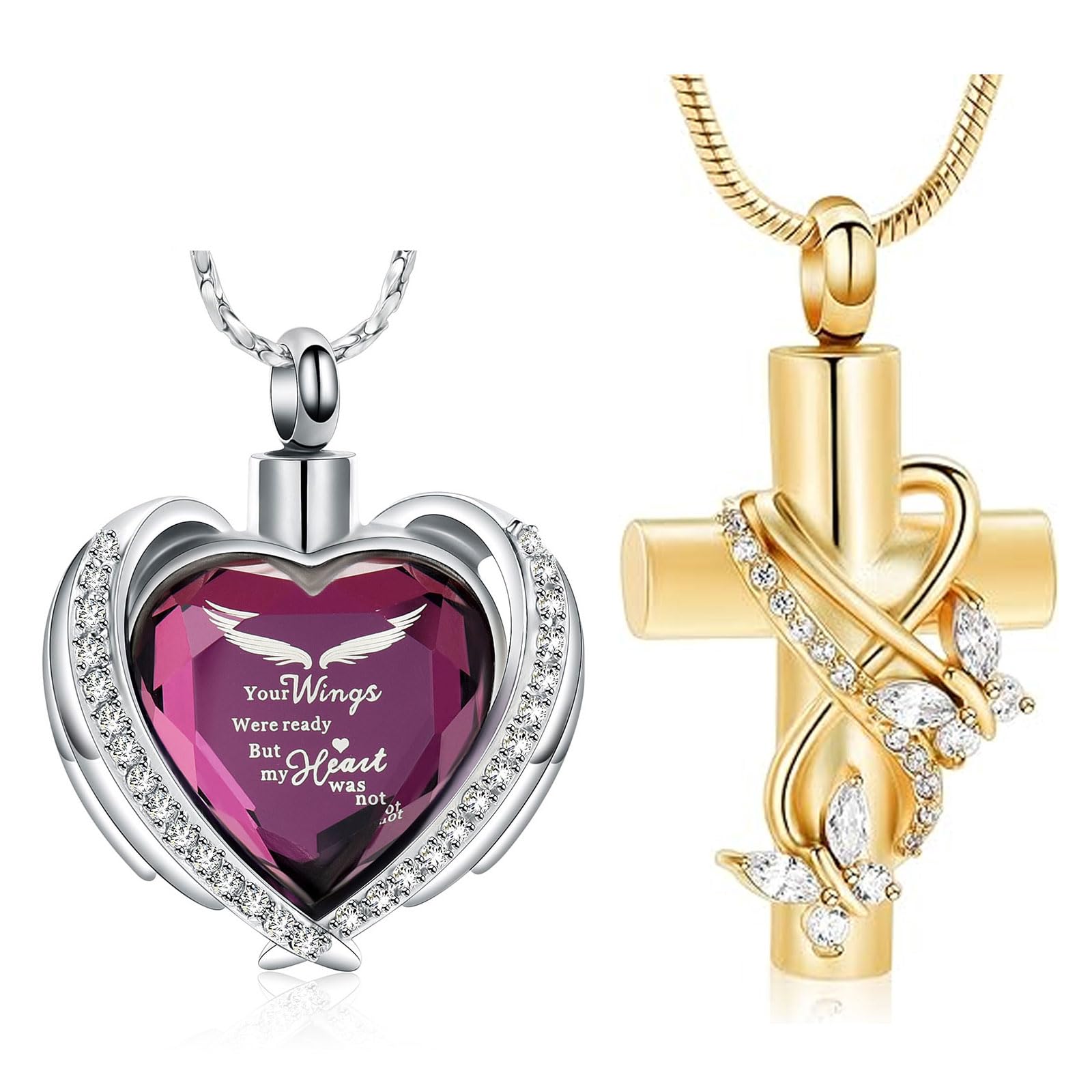 Amazon.com: Imrsanl Urn Necklace for Ashes Men Women Cremation Jewelry ...