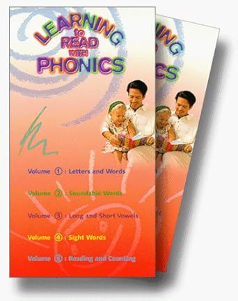 Learning to Read With Phonics [VHS]: Amazon.co.uk: Learn to Read With ...