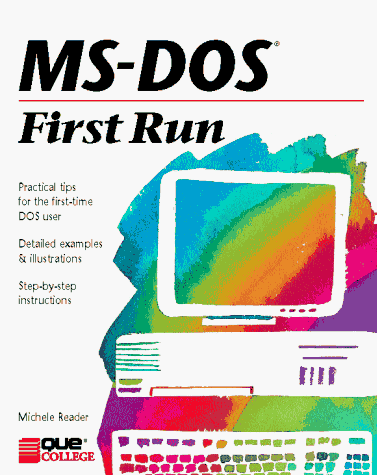 Buy Ms-DOS First Run Book Online at Low Prices in India | Ms-DOS First ...