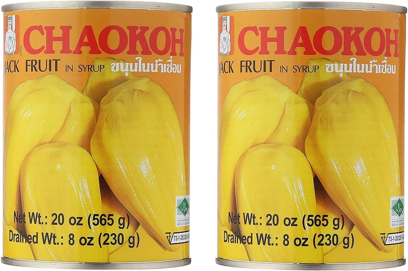 Amazon.com : Chaokoh Jackfruit in Syrup 565g, 2 Pack : Grocery ...