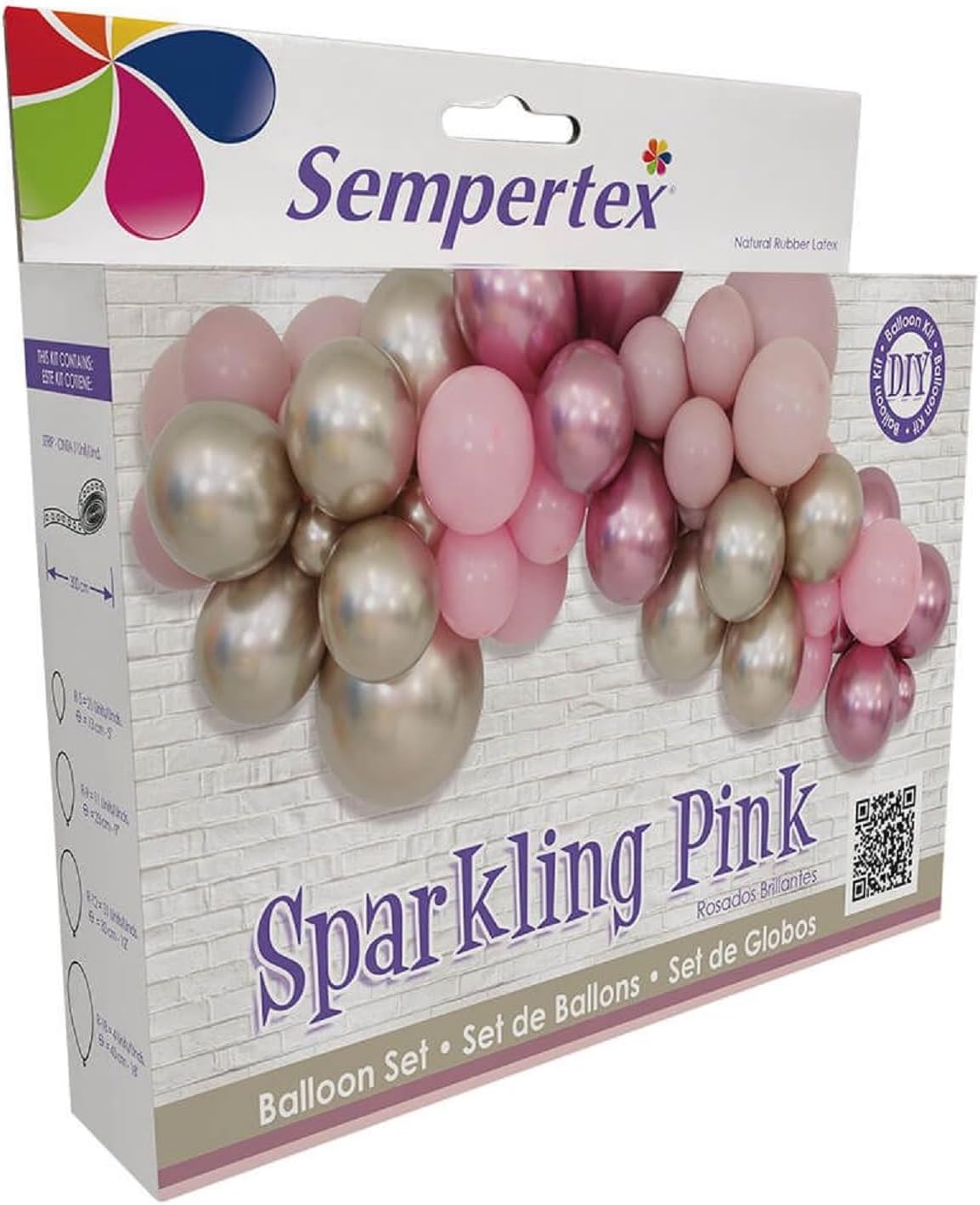 Amazon.com: Qualatex Standard Opaque Latex Balloons, 9", White : Home ...