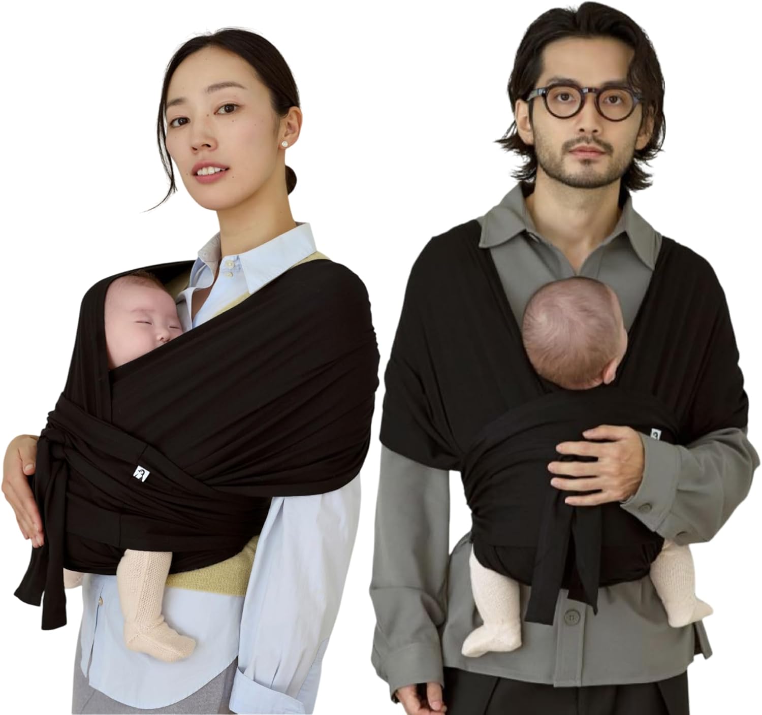 Amazon.co.jp: 【ヘッドサポート入り】コニー抱っこ紐 FLEX サイズ調節 SoftBreeze (旧Elastech) (Konny) ママパパ兼用 ベビー スリング ラップ ...