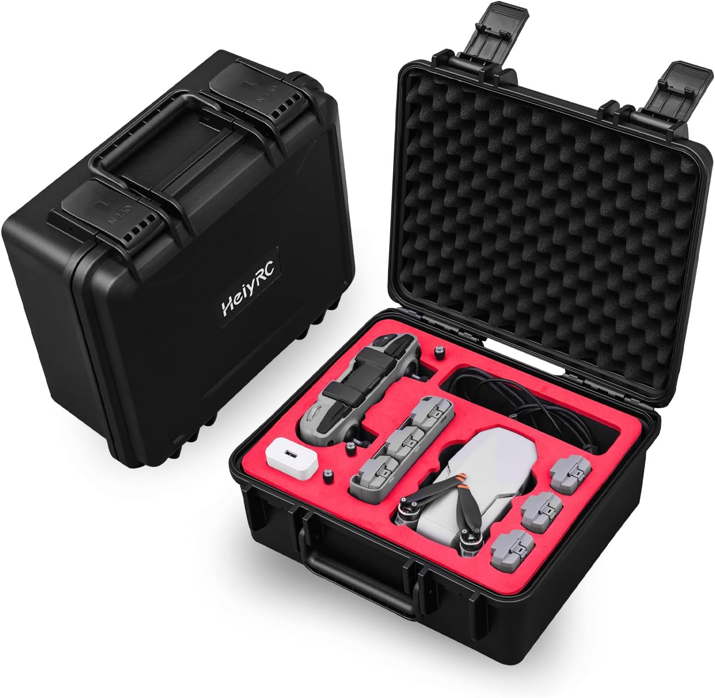 Amazon.com: Drone Case for DJI Mini 4K: Waterproof Hard Travel Cases ...
