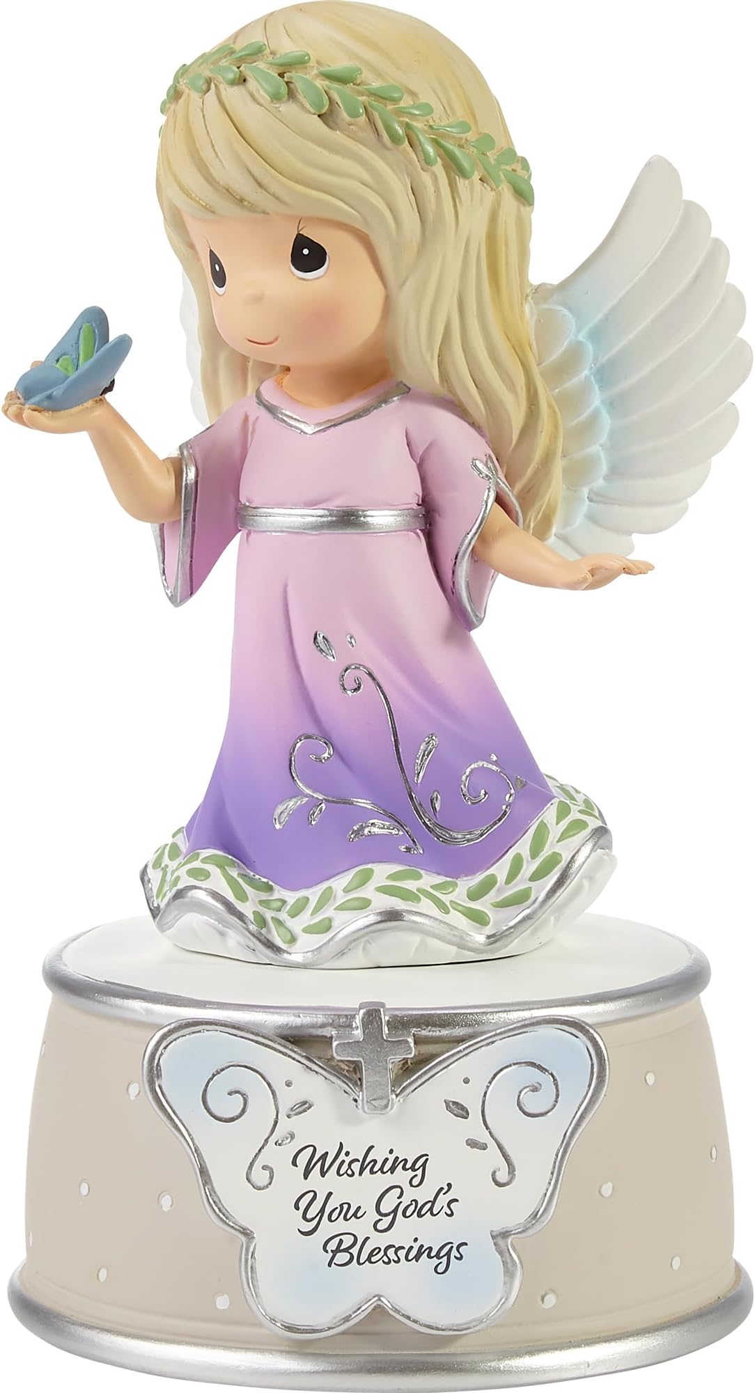 Amazon.com: Precious Moments 222103 Angels Celebrated The Day You were ...