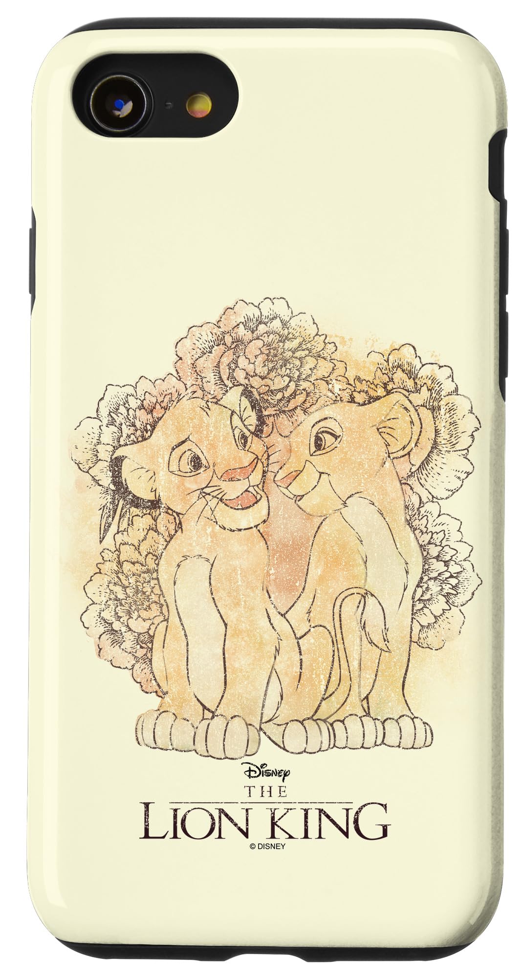 Lion King Simba Drawing Phone Case