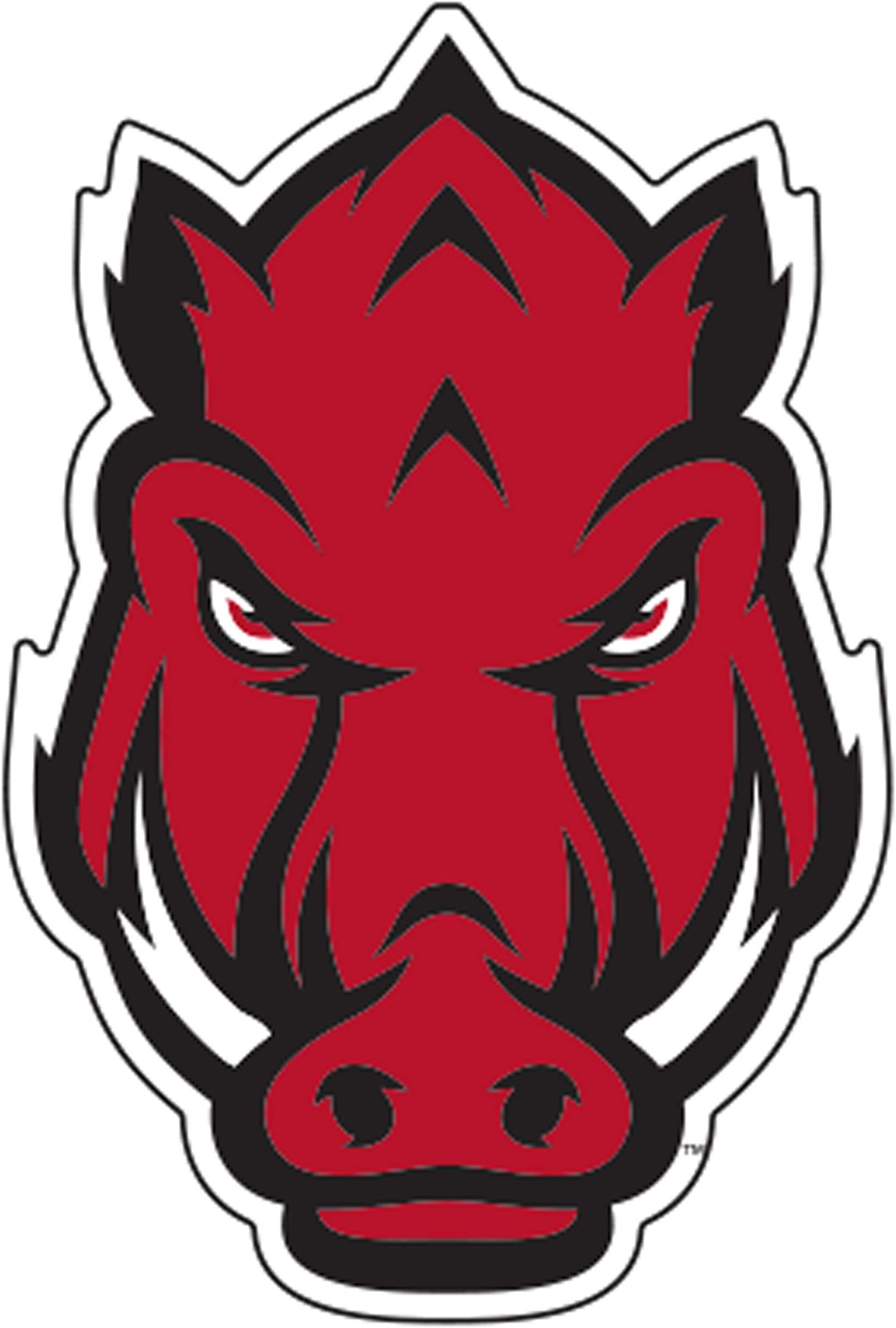 Amazon.com: Arkansas Razorbacks Sports Team Jumbo Mascot Vinyl Decal ...