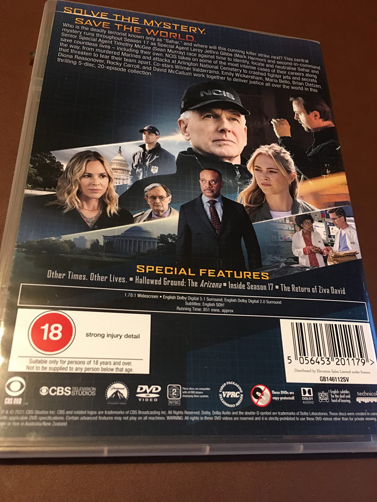 NCIS: Season 17 [DVD] [2020]: Amazon.co.uk: Mark Harmon, Wilmer ...