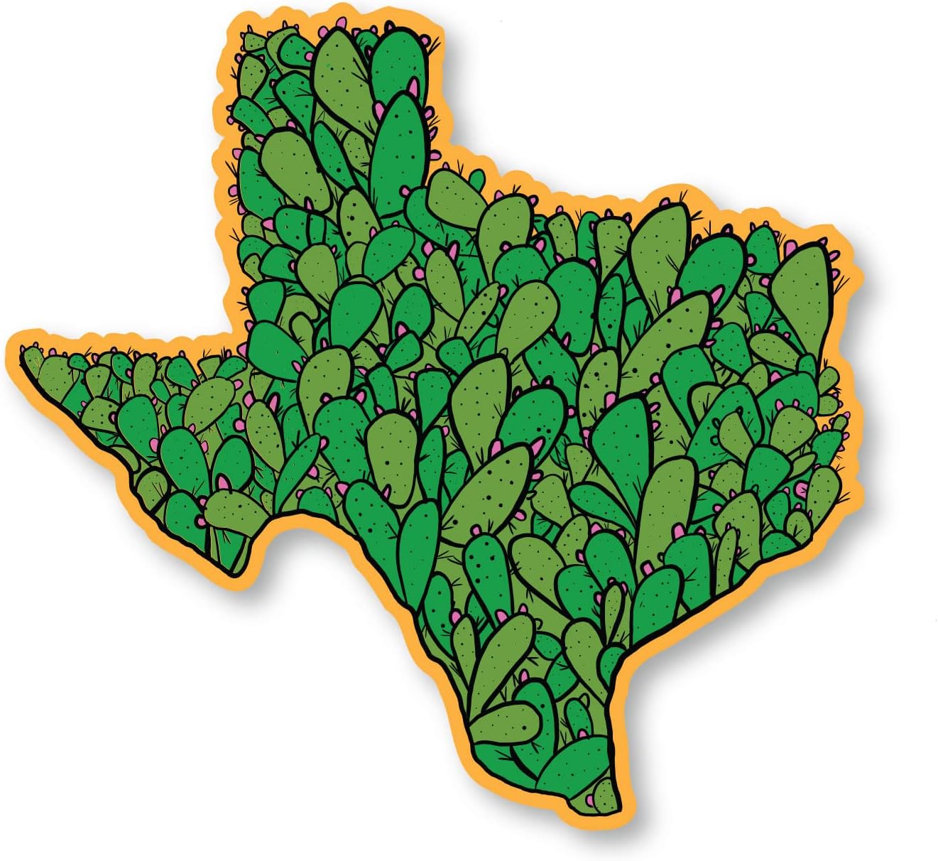 Amazon.com - State of Texas Hot Dripping Decal Bumper Sticker Bundle ...