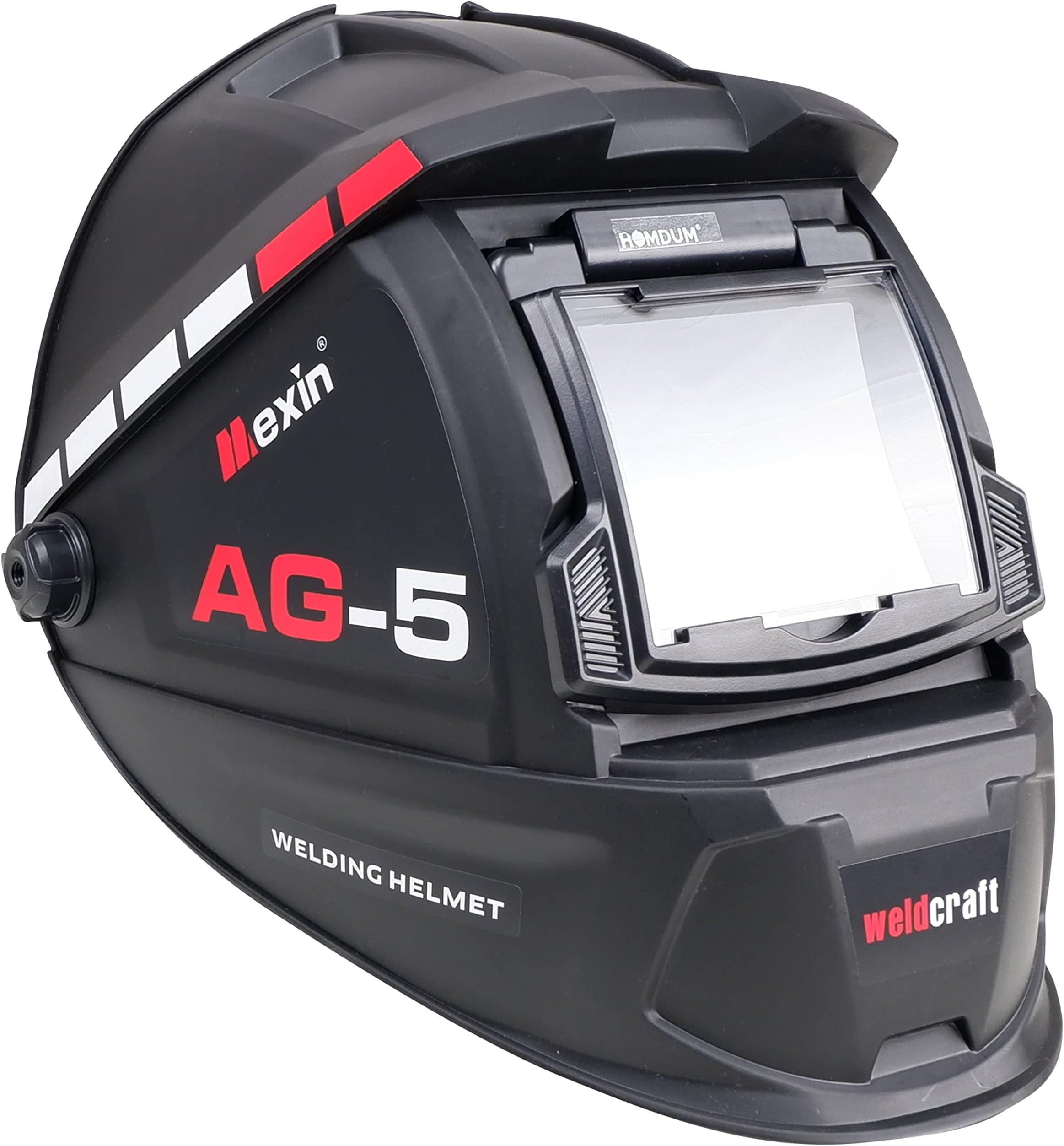 Homdum Welding Safety Helmet with Dark Flip Lens, Lightweight ...