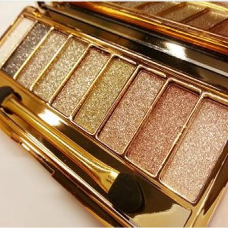 Amazon.com : Sparkle Eyeshadow Palette&9 Colors Shimmer Makeup Palette ...