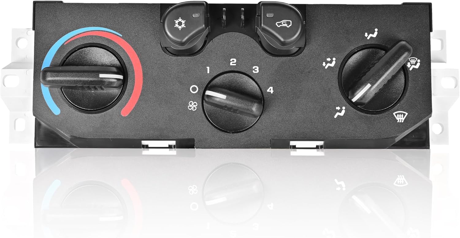 Amazon.com: A/C Air and Heater Conditioning Control Switch Panel 15-73870 HVAC Climate Control ...