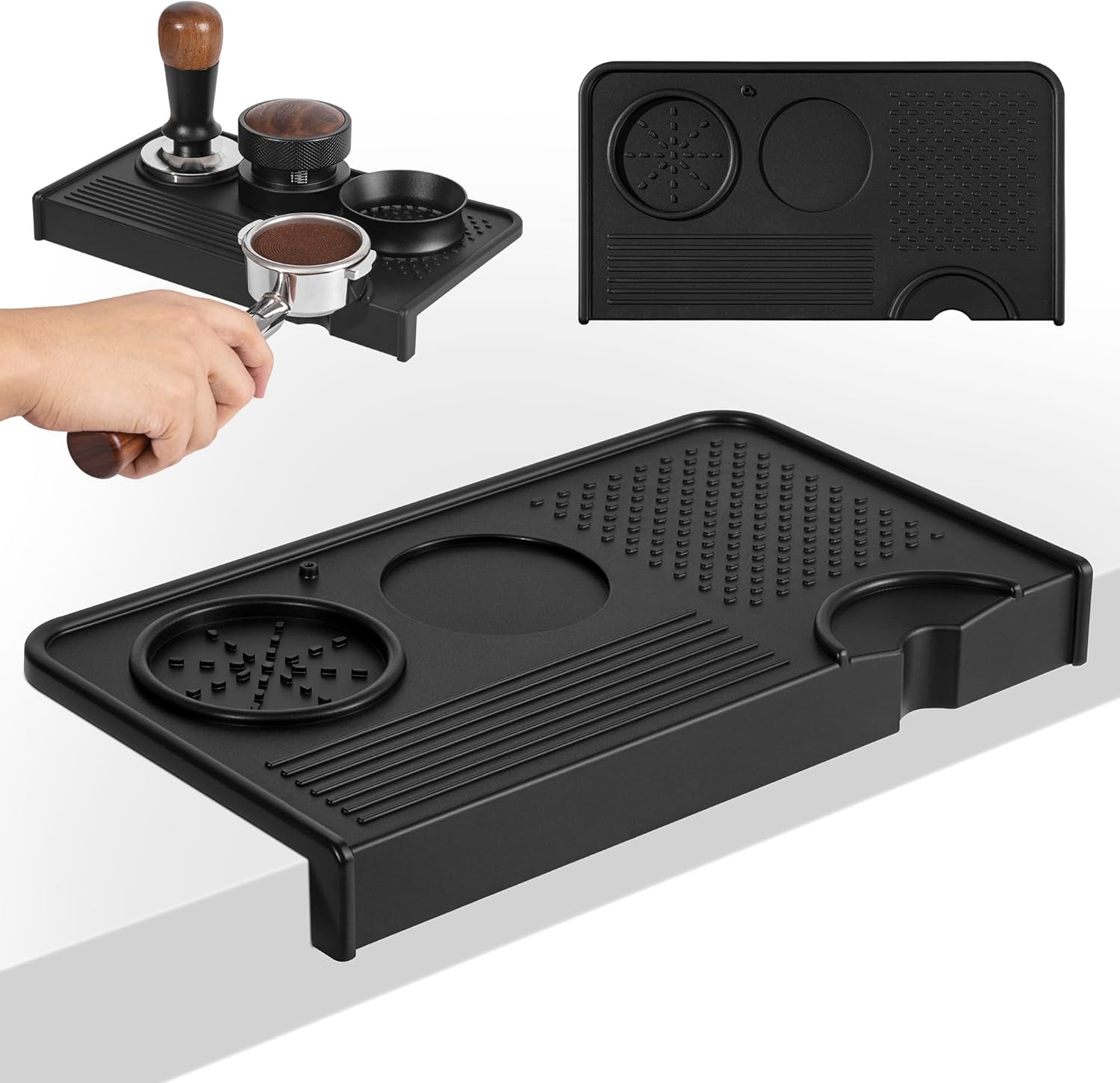 Amazon.com: NiRiOLD Espresso Tamping Mat, Coffee Tamper Mat, Food Grade ...