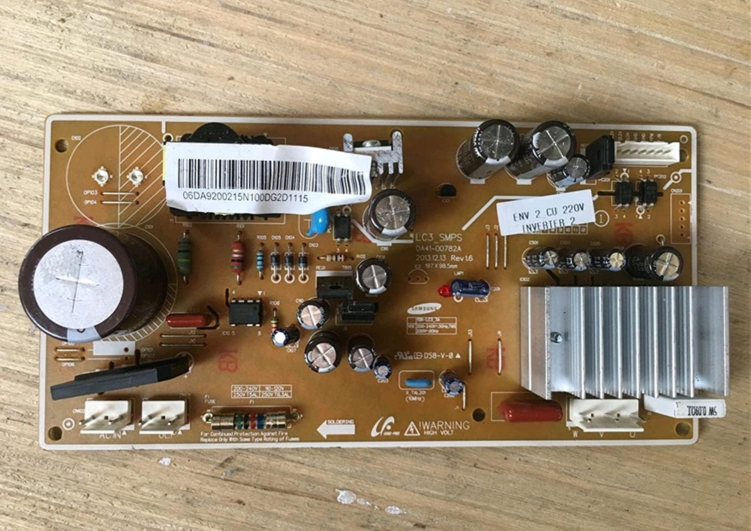 Amazon.com: Tablero del módulo del refrigerador DA41-00782A DA41-00782B ...