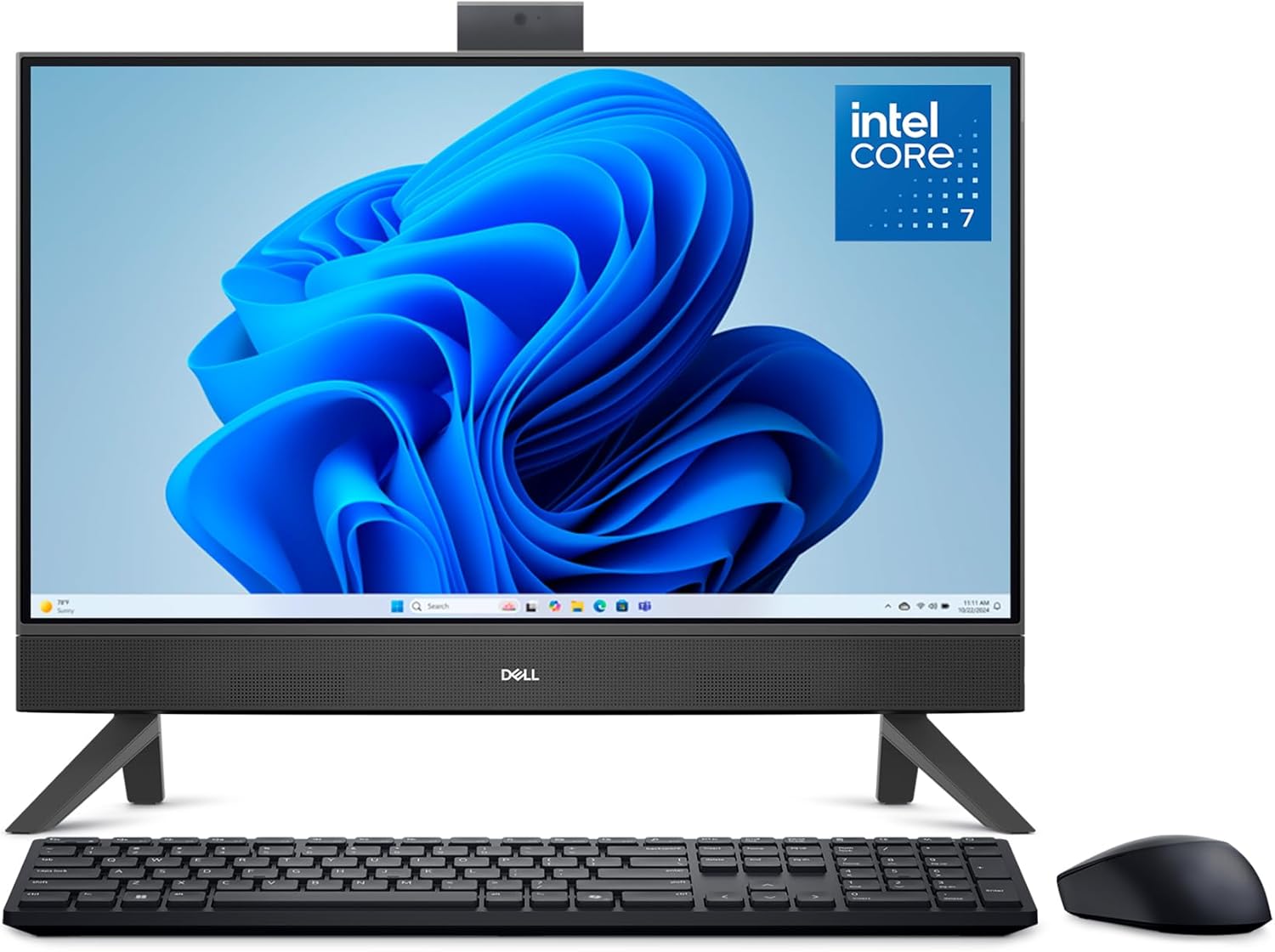 Dell 24 AIO All in One 23.8 inch FHD Touchscreen Display, Intel Core 7 ...