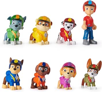 Amazon.com: PAW Patrol: Jungle Pups Action Figures Gift Pack, with 8 ...