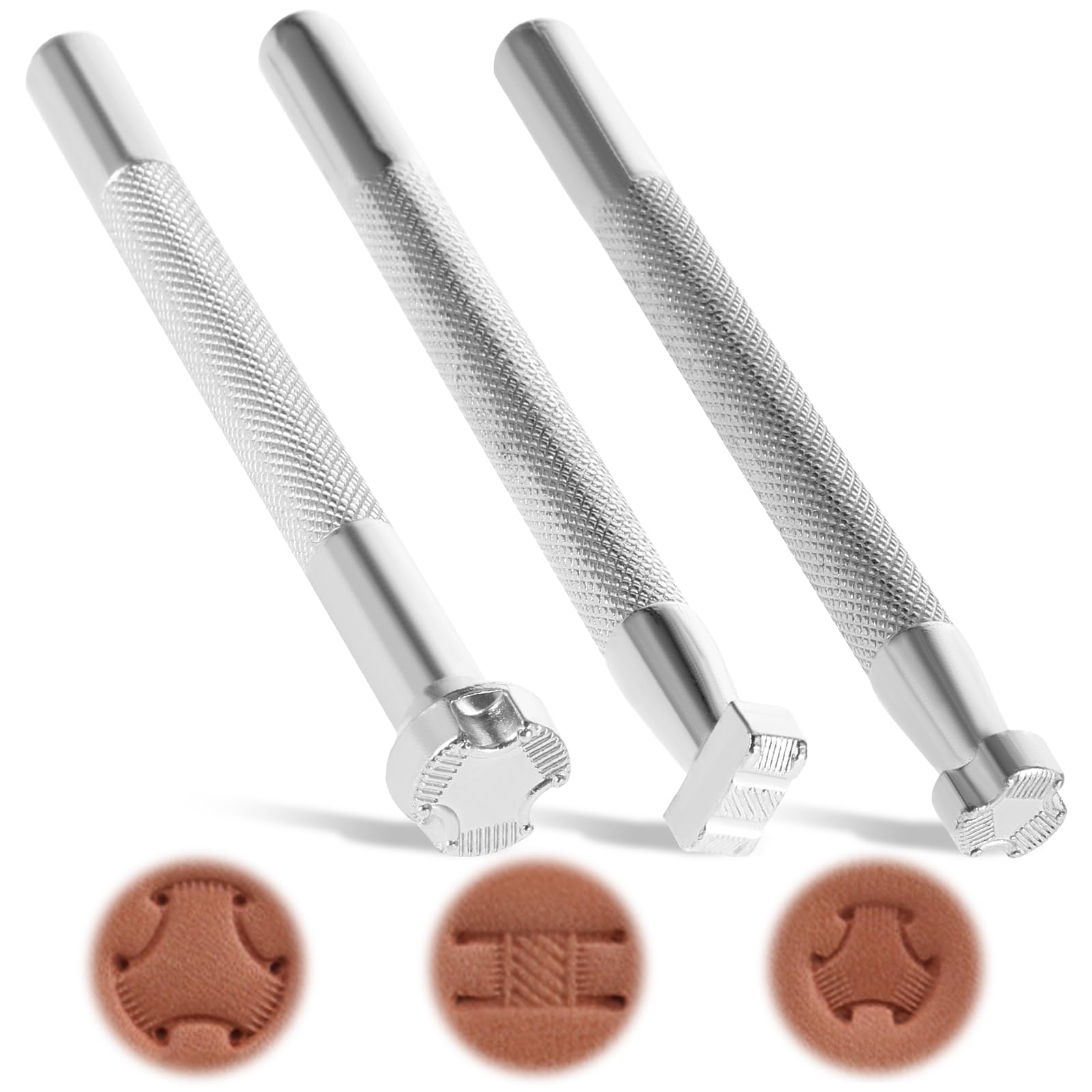 Amazon.com : Leather Stamping Tools 3 Pack Professional Leather ...