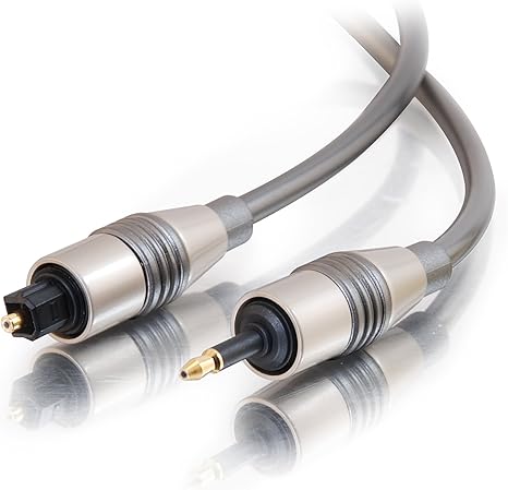 Amazon.com: C2G 27017 Toslink to Mini Toslink Cable (9.8 Feet, 3 Meters ...