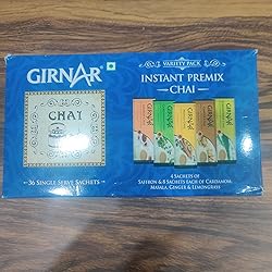 Girnar Instant Premix Chai - Variety Pack (36 Sachets) : Amazon.in ...