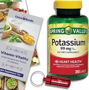 Amazon.com: Spring Valley Potassium Heart Health Dietary Supplement ...