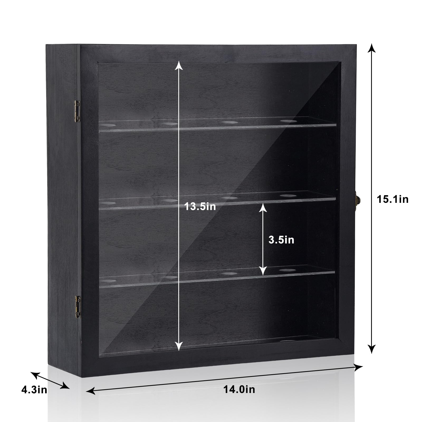 LuxRound Baseball Display Case with LED Light Up Clear Acrylic Baseball ...