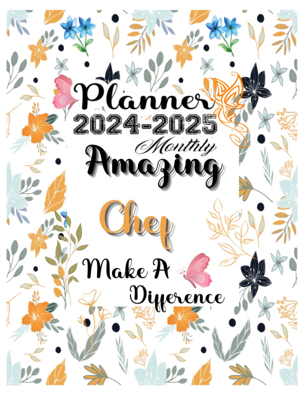 Chef Gift: Planners for Chef: Two Years Monthly Planner & Personal ...