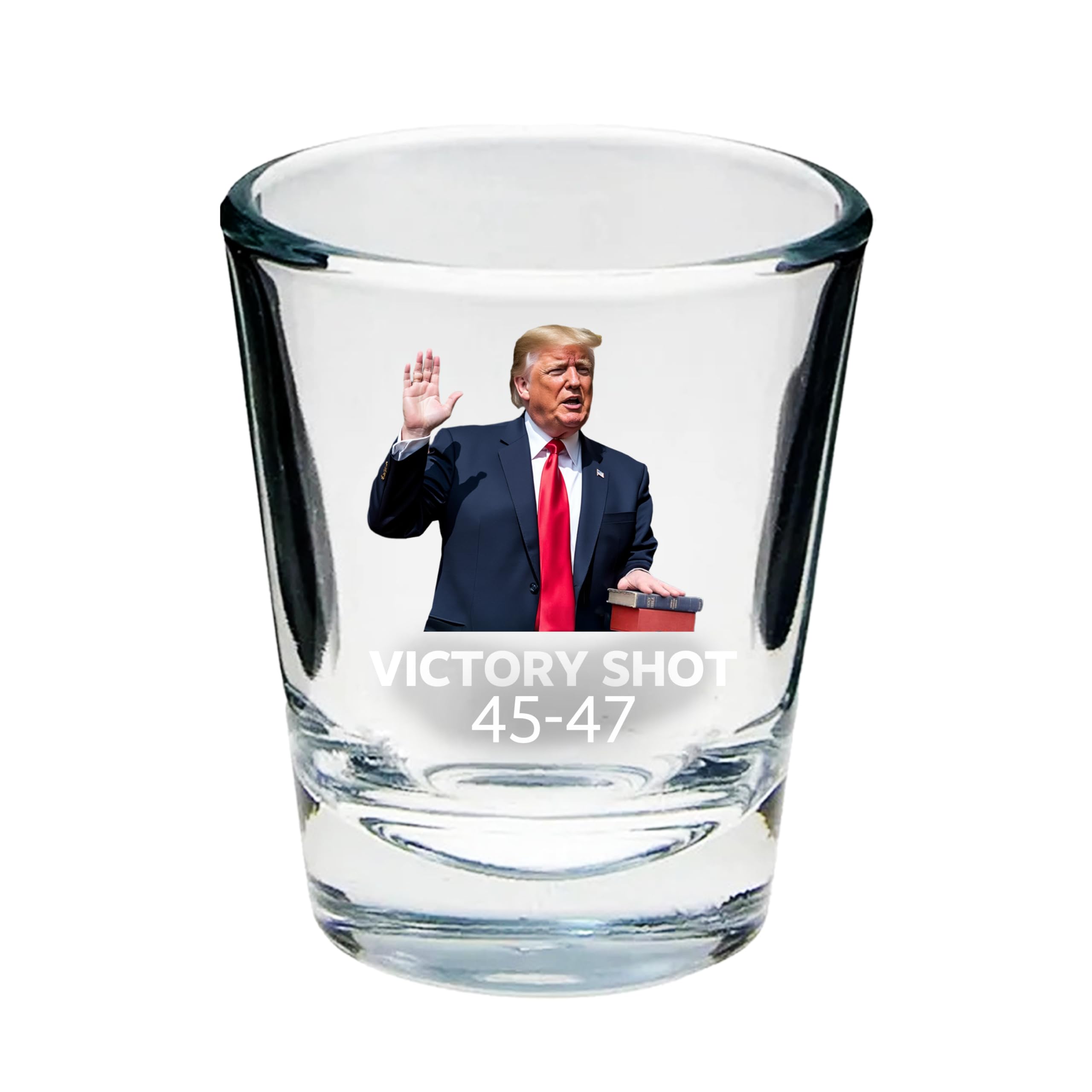Amazon.com: END THE WOKENESS Trump Victory Shot Glass 45-47 – Celebrate ...