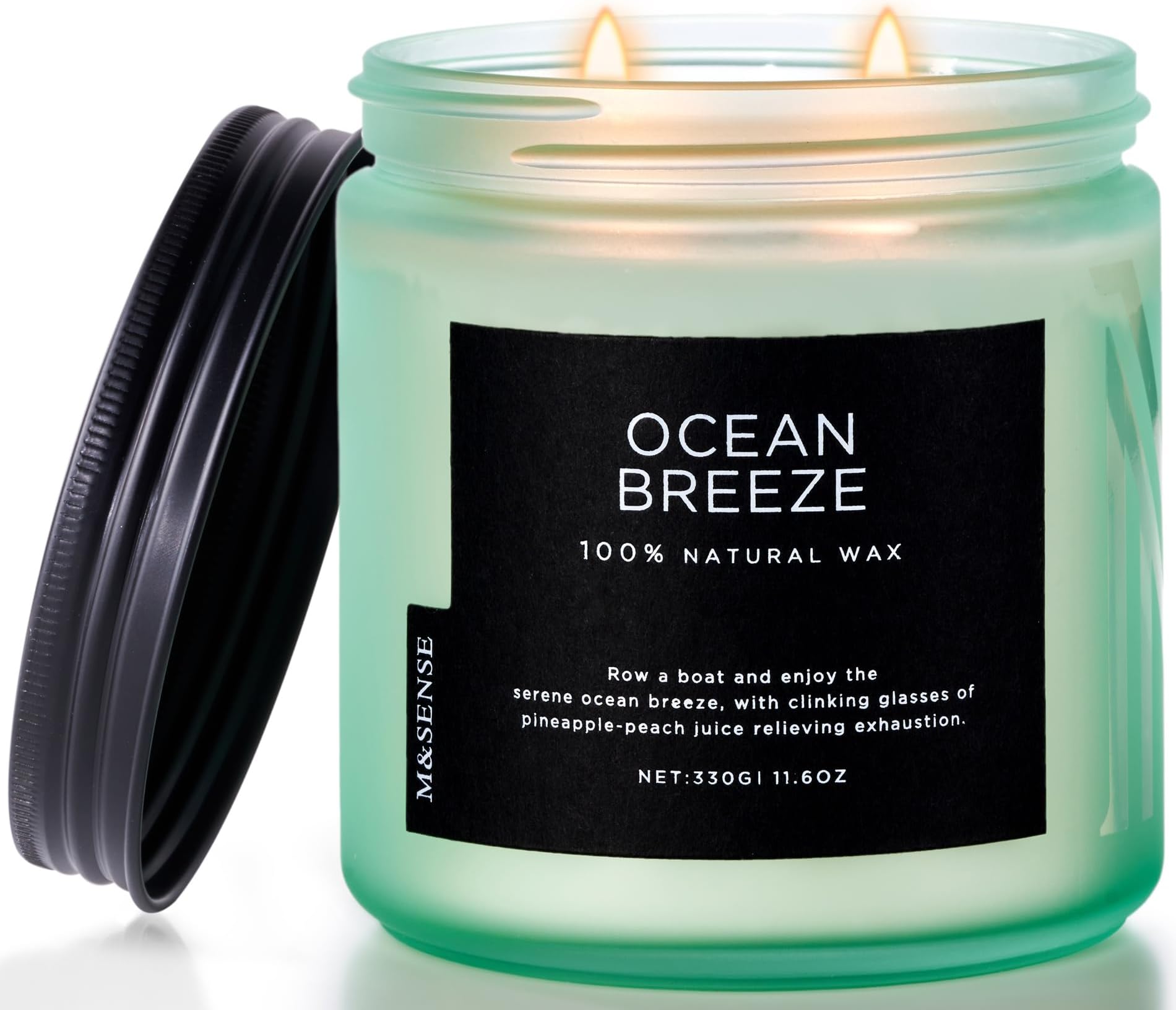 Amazon.com: CHAMBERY Tropical Breeze Candle 9.17oz | Serene British ...