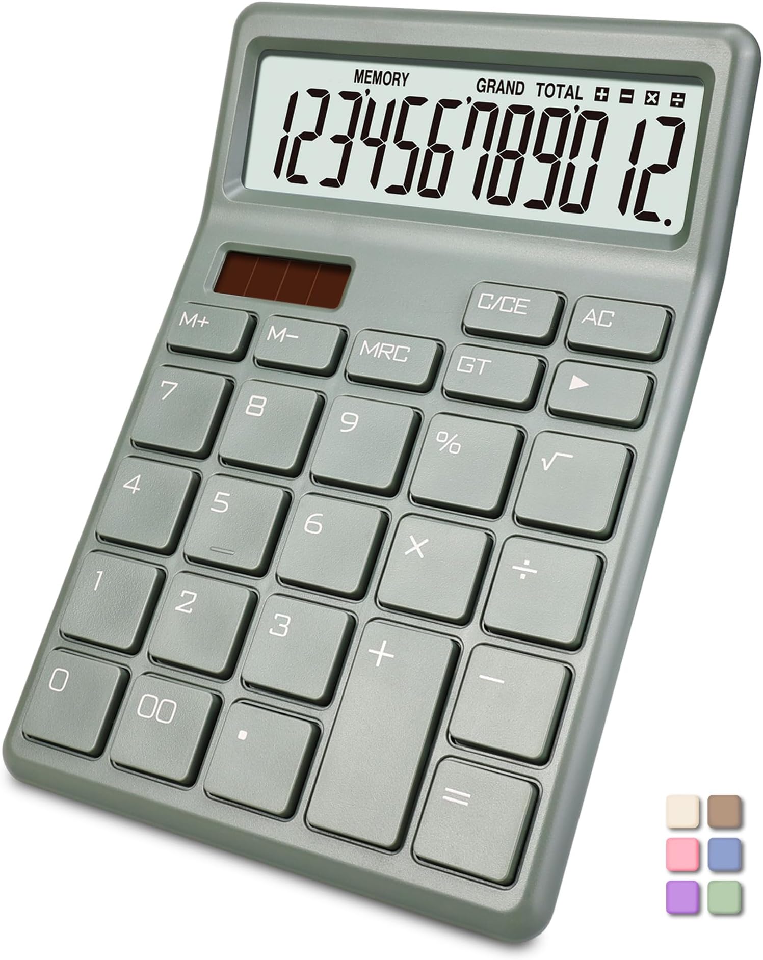 Amazon.com : Pendancy Folding 12 Digit Large LCD Display Calculator ...