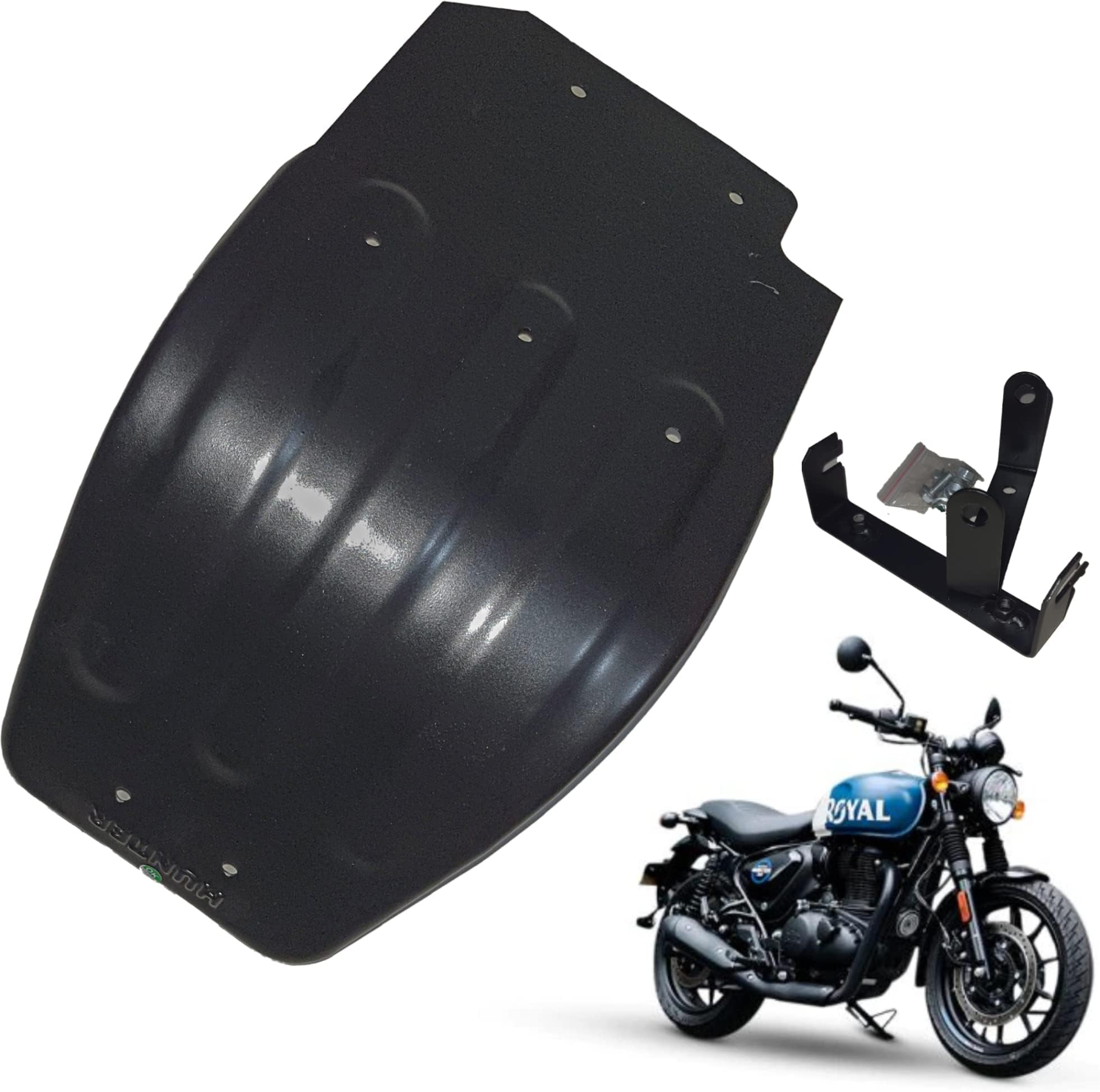 Sai Kirpa Heavy Quality Sump Guard/Engine Guard With Embossed hunter ...